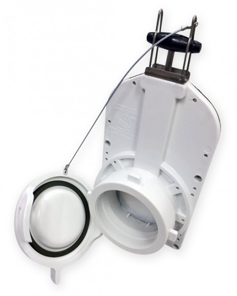 Standard Lav Waste Valve Assembly, LC100/150/RJ2 Carts – AERO Specialties