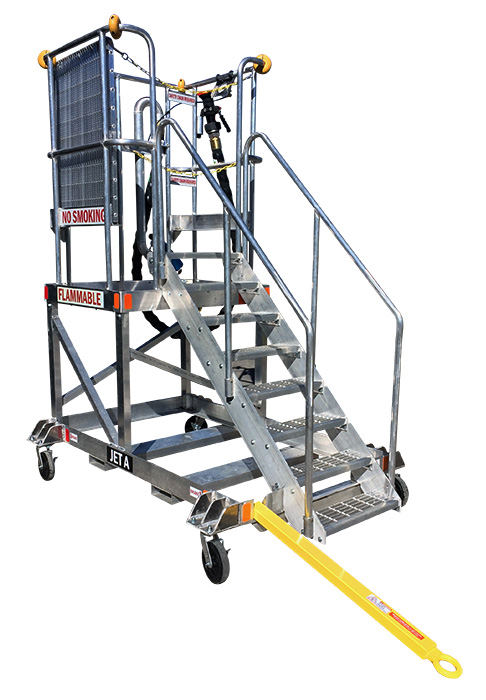 AERO Specialties 5070 Dual-Level Aircraft Fueling Stand – AERO Specialties