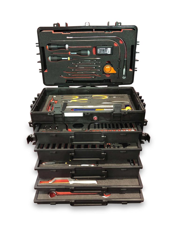 Red Box RBI9500TDR Aircraft Mechanic Hand Carry Tool Kit (Imperial ...