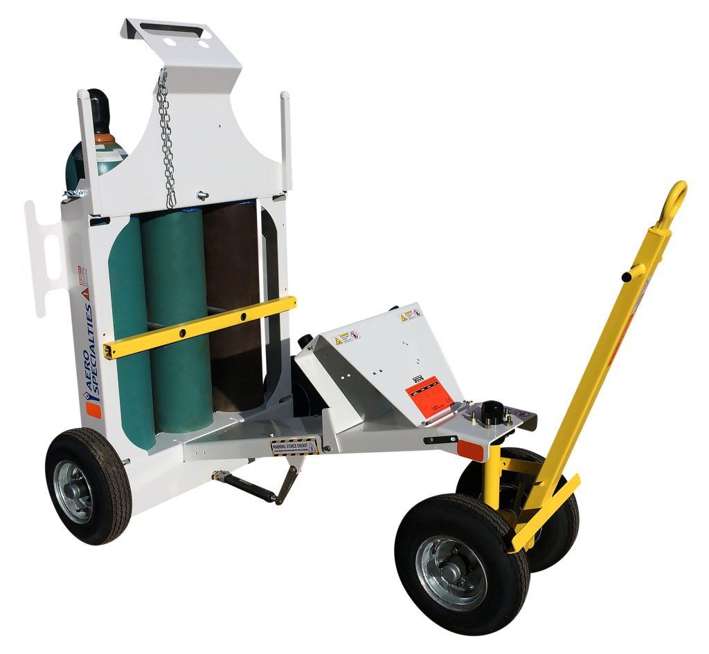 AERO 3-Bottle O2/N2 Service Cart Tilt Assist Kit – AERO Specialties