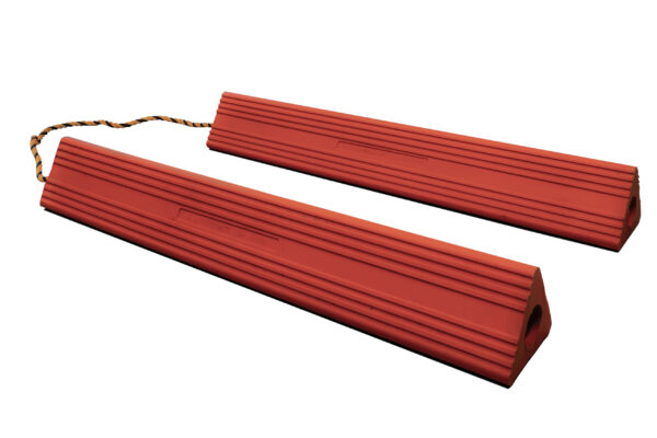 AERO Specialties Lightweight 14 lb, 36-inch Polyurethane Wheel Chocks ...